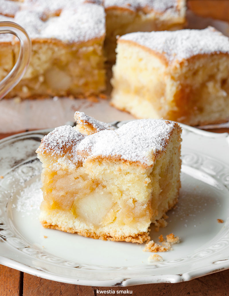 Puszysty jabłecznik | Kwestia Smaku