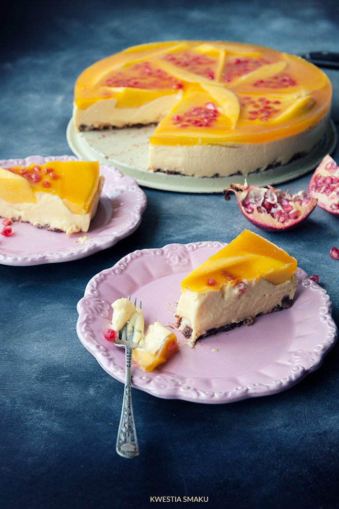 Sernik na zimno MANGO LASSI | Kwestia Smaku