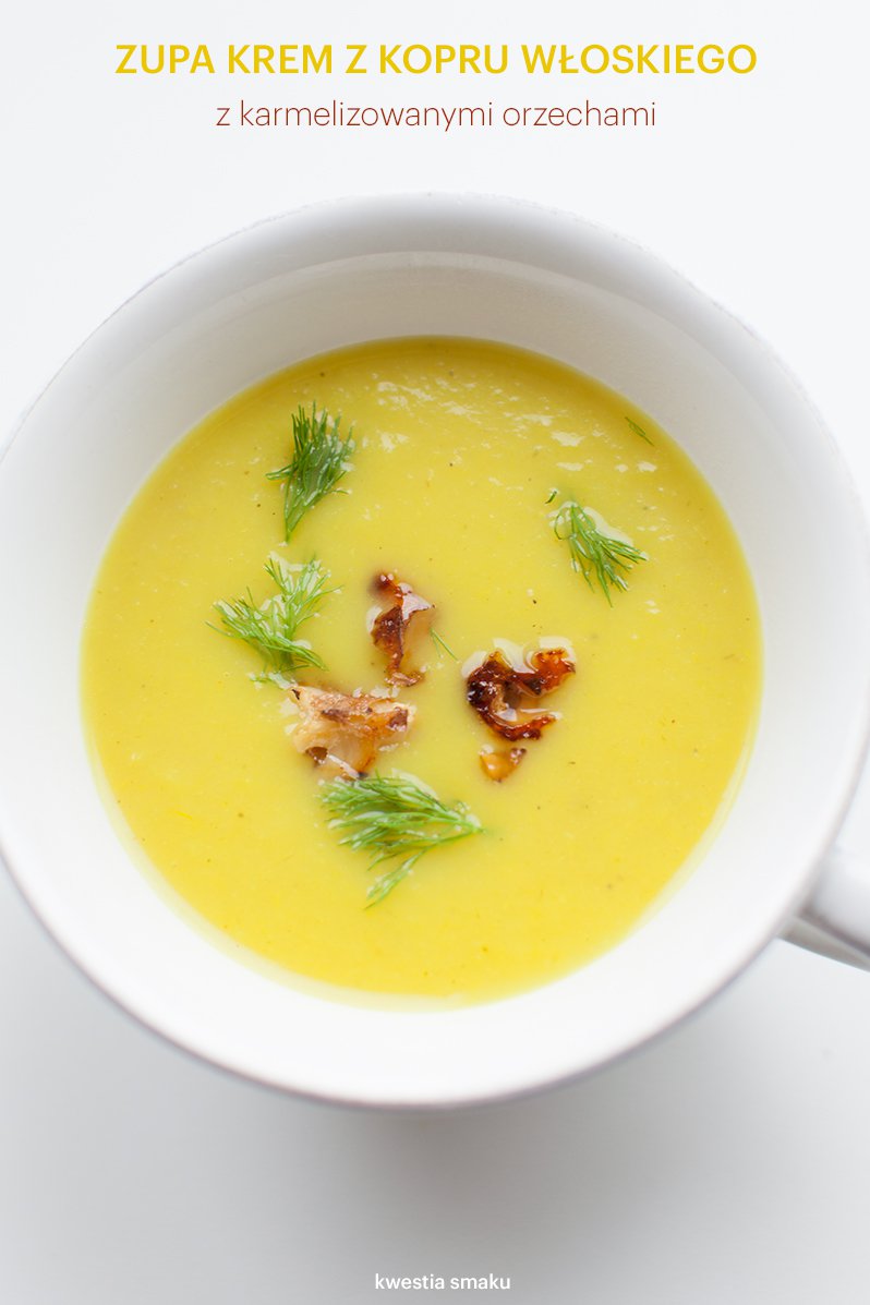 Zupa krem z kopru włoskiego | Kwestia Smaku